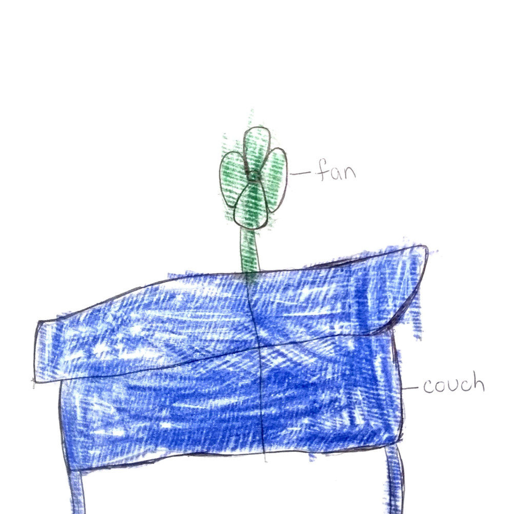 Fan couch : Little Inventors